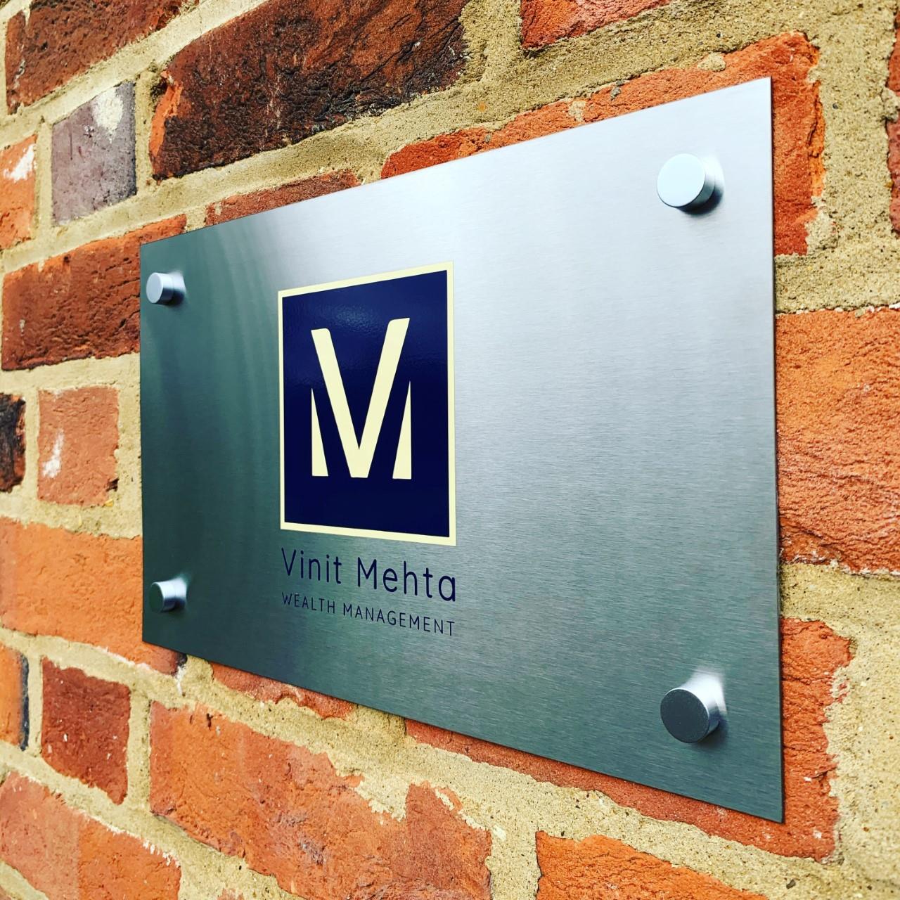High Quality Exterior Office Signage in Mayfair | One Four Design